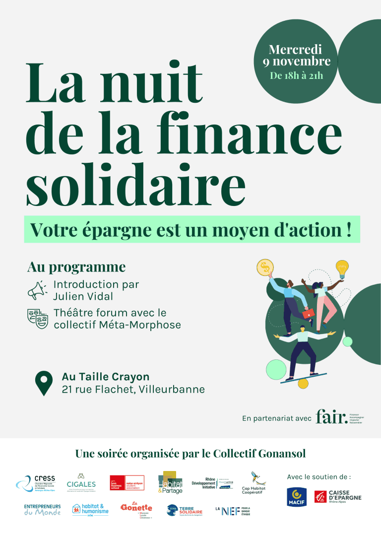 La nuit de la finance solidaire - le 9/11 - Habitat & Partage